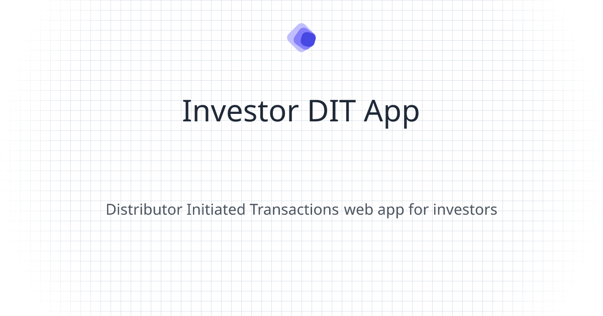Investor DIT App | MFStack